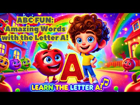 ABC FUN: Amazing Words with the Letter A! #abc #alphabet #education