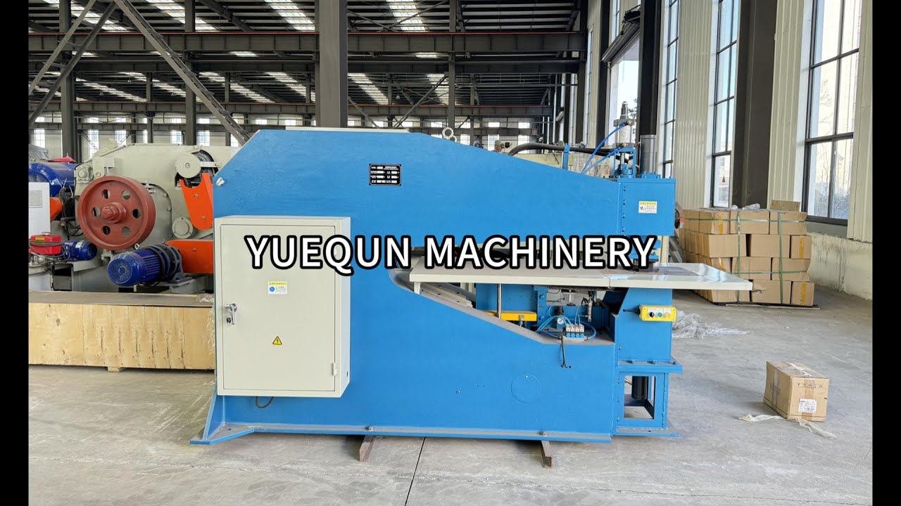 Veneer patching machine with double working head. #veneerpatchingmachine