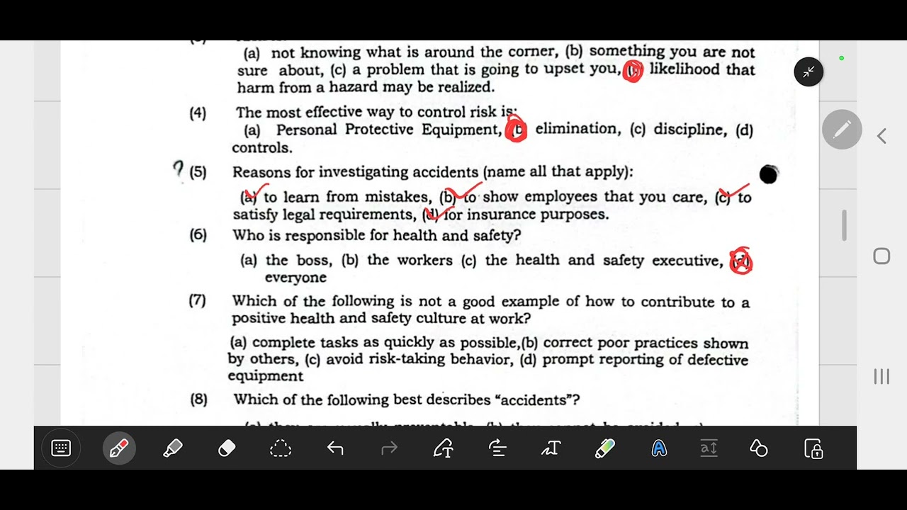 Workshop Technology chapter 1 practice question 4