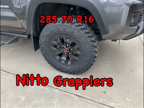 Fixed 285 70 R16 tires rubbing on 2017 Tacoma TRD.