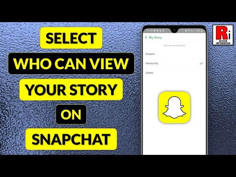 How to Select Who Can View Your Story on Snapchat
