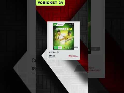 Cricket 24 Pre order is start #cricket24 #cricket24news #cricket22 #cricket19 #wcc3 #rc22 #wcc