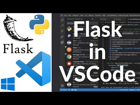 How to Setup a Flask Application in Visual Studio Code and Run a Basic App | Flask in VSCode (2025)