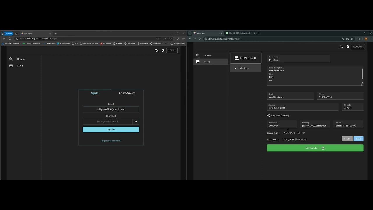 PeerStore Demo