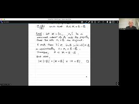 Introduction to additive combinatorics lecture 9.5 --- Freiman's theorem for subsets of F_p^N.