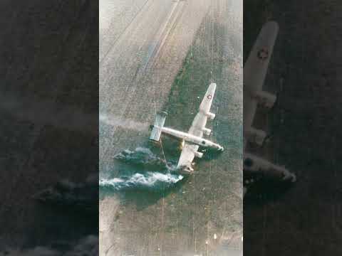 Tragic WW2 Image: Last Moments of a B24 Liberator