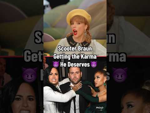 Scooter Braun Getting the Karma He Deserves 😈 #taylorswift