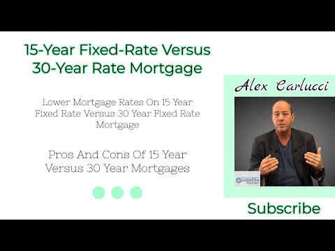 15-Year Fixed-Rate Versus 30 Year Fixed-Rate Mortgage Comparisons | 2019