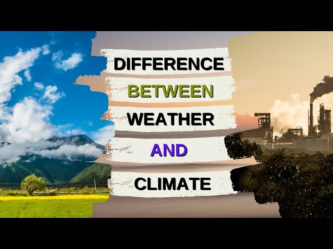 What is the Difference Between Weather & Climate?