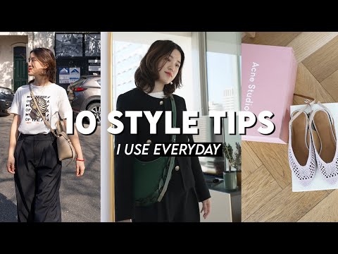 10 EASY STYLE TIPS I USE EVERYDAY To Put Together An Outfit!