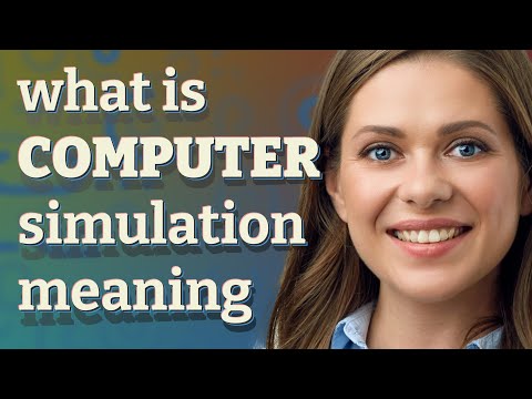 Computer simulation | meaning of Computer simulation