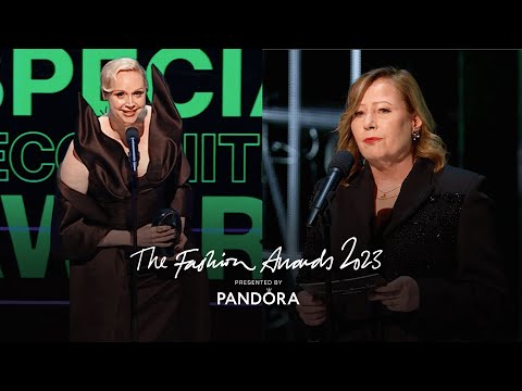 Sarah Mower Wins The Special Recognition Award at The Fashion Awards 2023