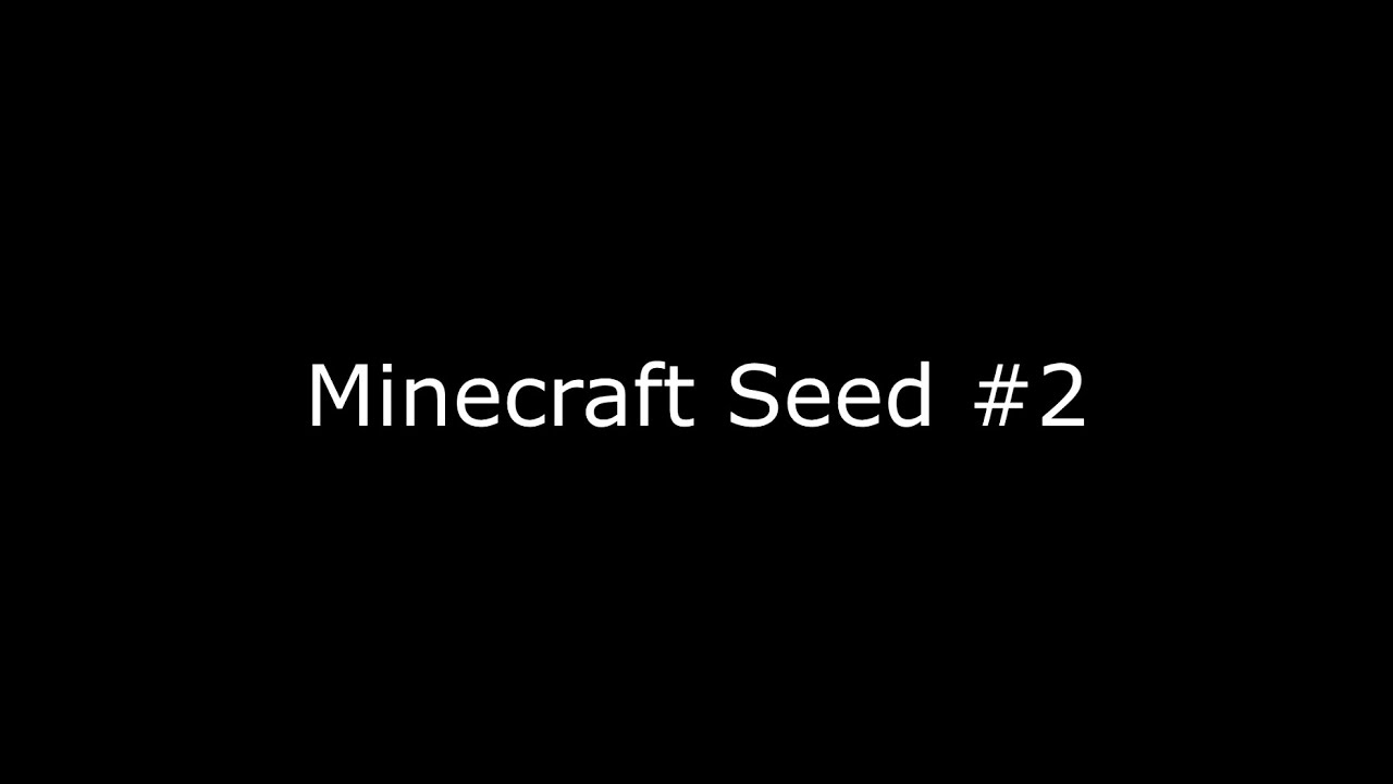 Minecraft Seed #2 ICEBERG ISLAND (Version 1.14)