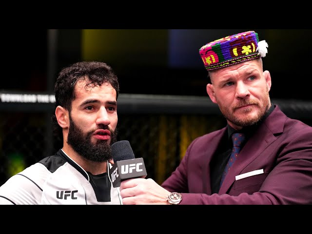 Insane scenes in Tajikistan as jam-packed stadium cheers for UFC ...