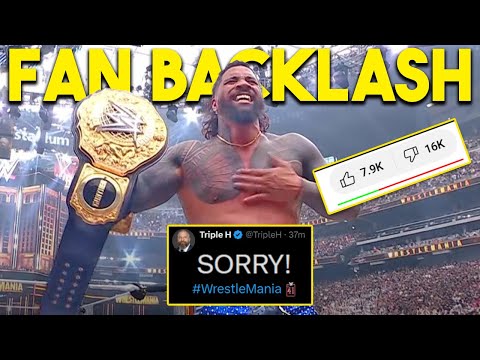 WWE FAN BACKLASH AFTER JEY USO WIN...PAUL HEYMAN SHOCKING BETRAYAL...WWE WRESTLEMANIA 41