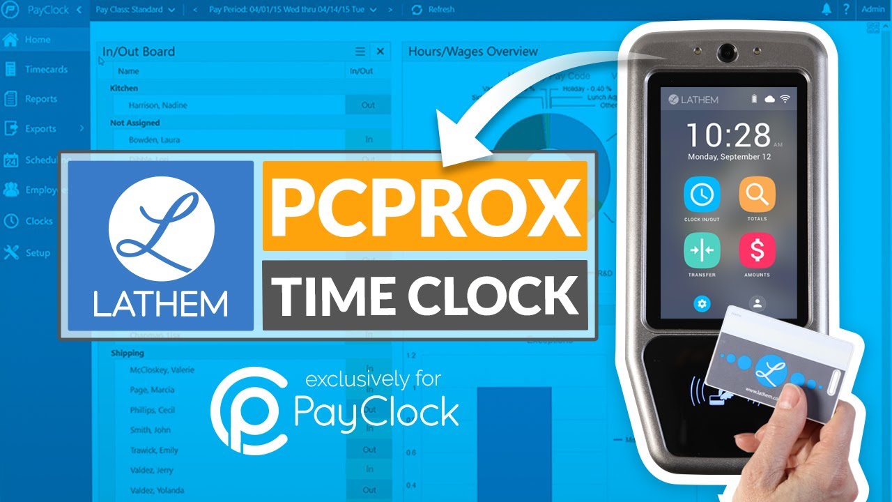 Lathem PCPROX Product Video