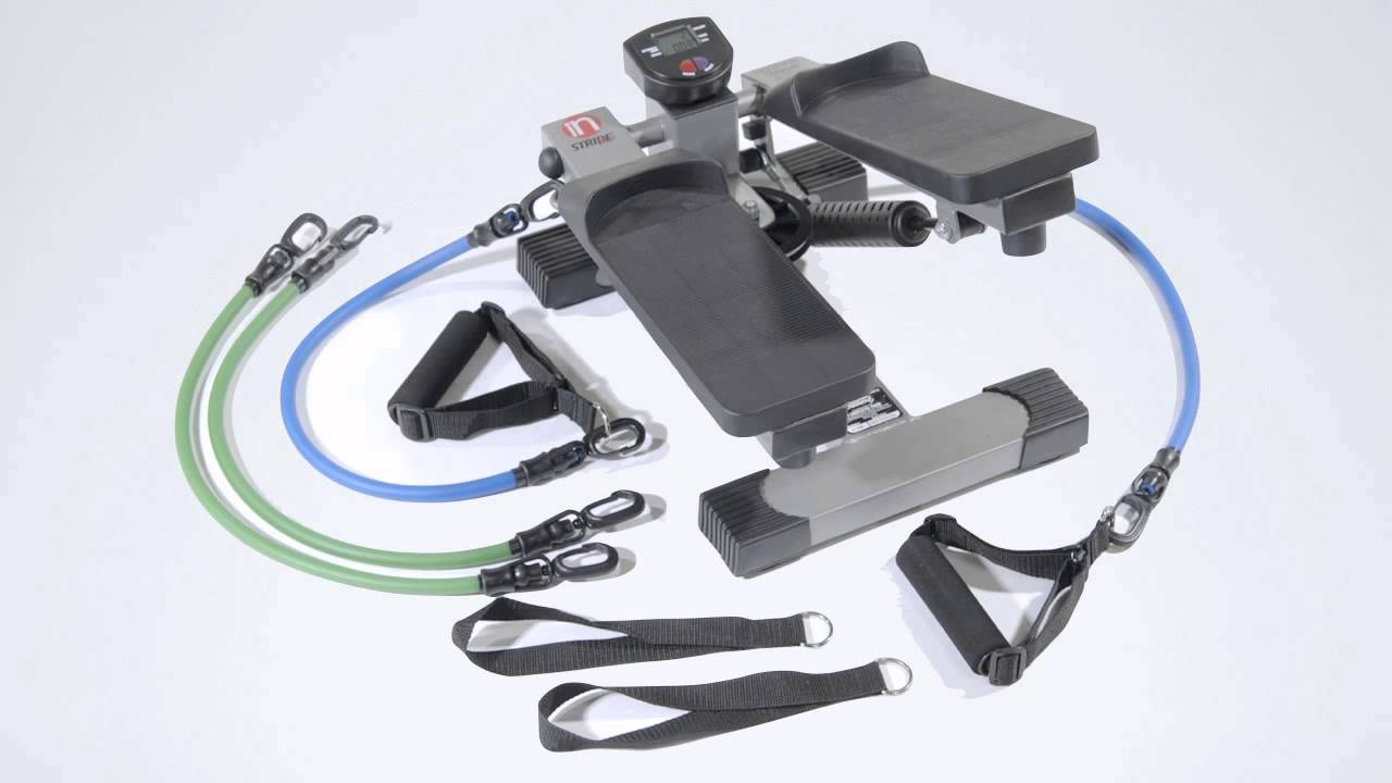 Stamina InStride Pro Electronic Stepper - Great Workout Companion for Small Space