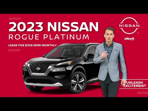 O'Neill Nissan | 2023 Nissan Rogue Platinum | $308 Semi-Monthly | Unleash Excitement Sales Event