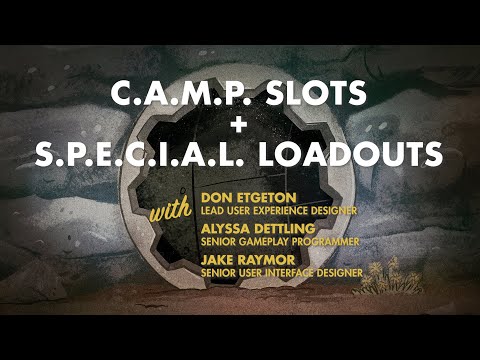 Fallout 76 – S.P.E.C.I.A.L. Loadouts and C.A.M.P Slots (Developer Gameplay)