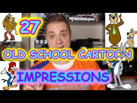 27 Old School Cartoon Impressions!