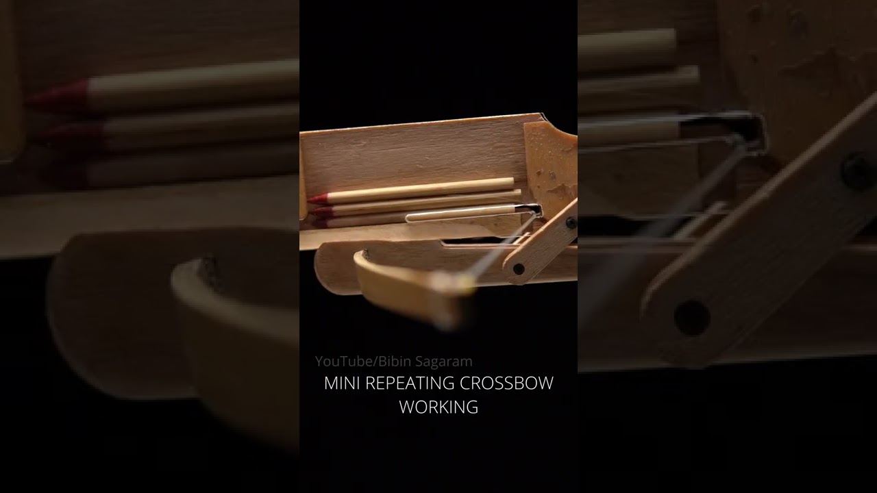 How Repeating Mini Crossbow Work  🏹