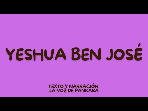 YESHUA BEN JOSÉ | EL PARÉNTESIS DEL SER