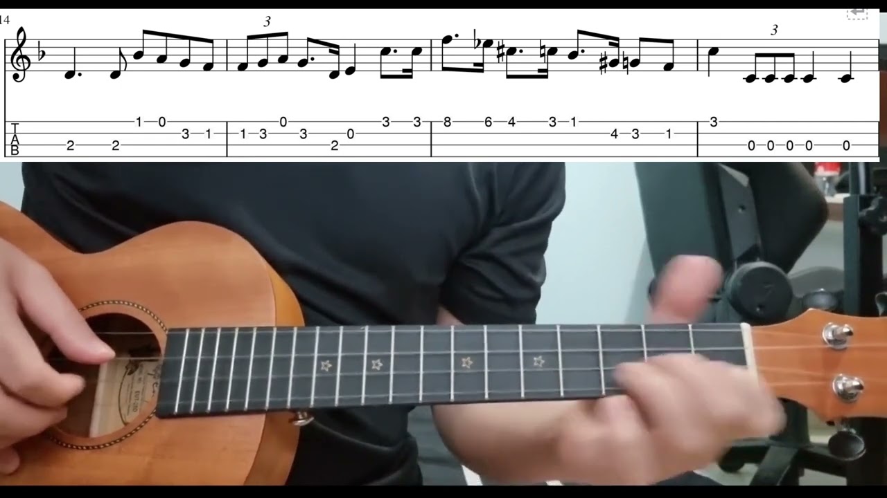 Star Wars Theme - Easy Beginner Ukulele Tab With Playthrough Tutorial Lesson