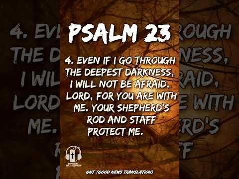 Holy Bible: Psalm 23 Good News Translation Audio