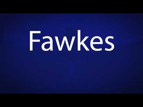 How to pronounce Fawkes [ Harry potter characters]