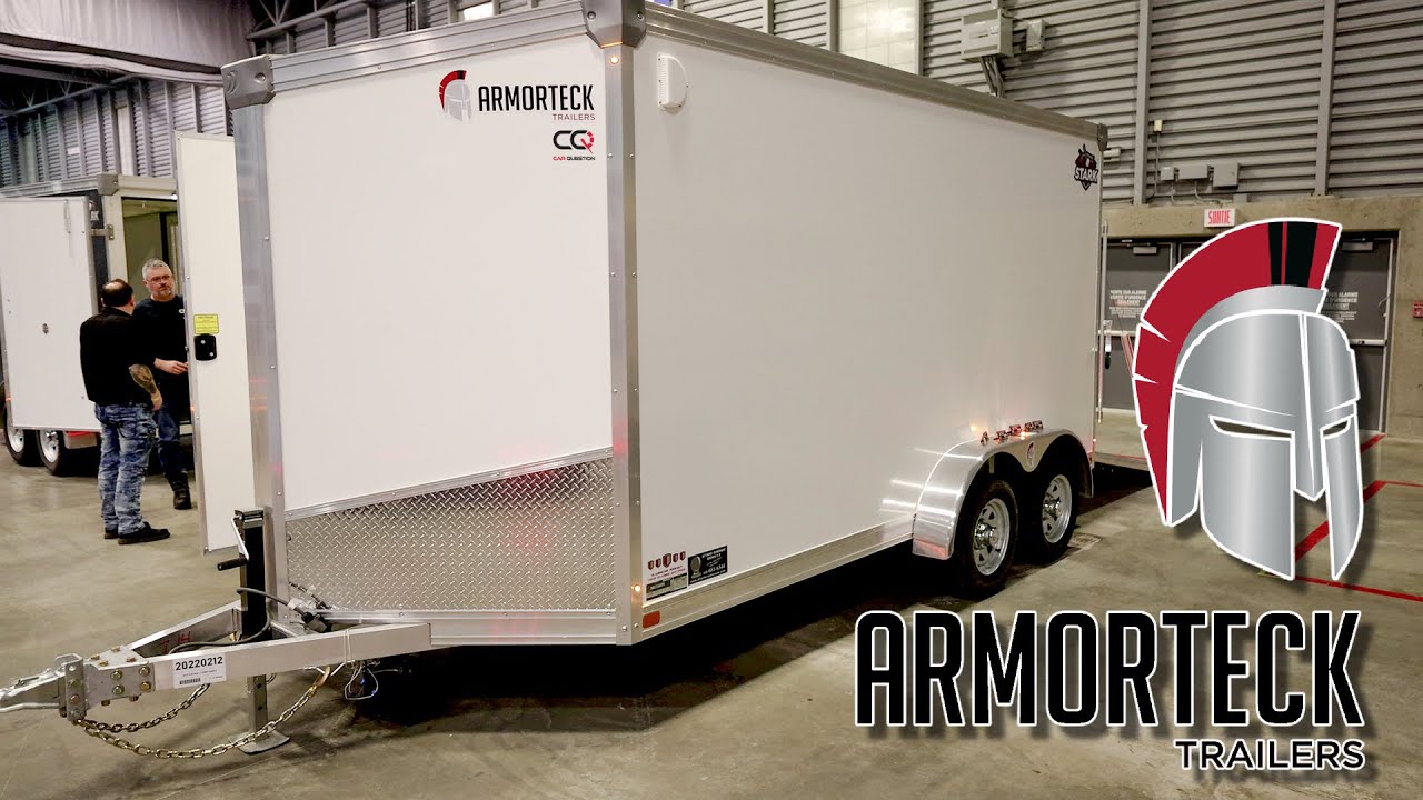 Armorteck Trailer: Can withstand a SLEDGEHAMMER hit!