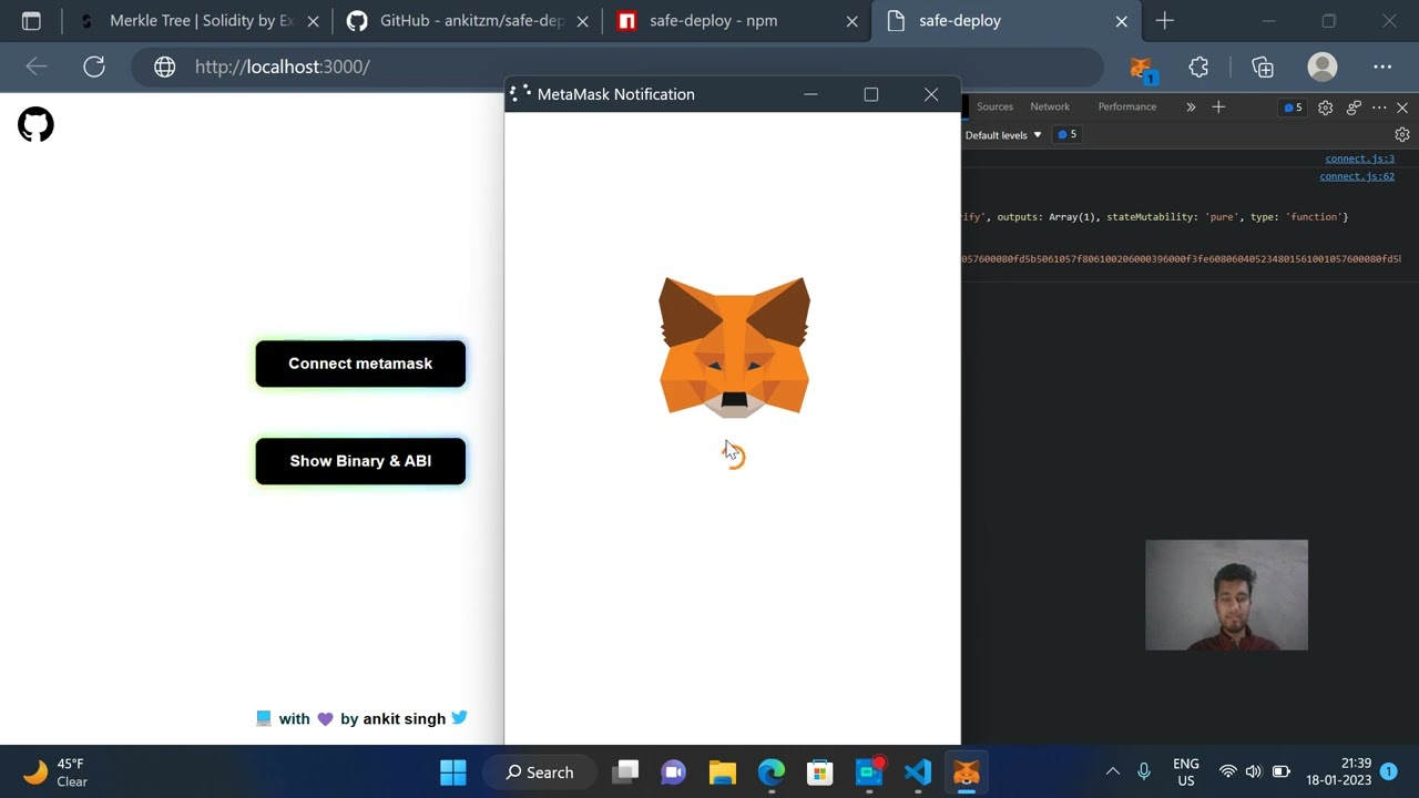 safe deploy - an npm package to safely deploy Smart Contract