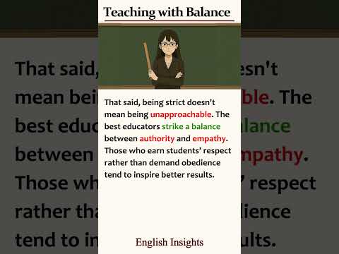 STRICT TEACHER – Yes or No? #shorts #englishspeaking #learnenglish #shorts