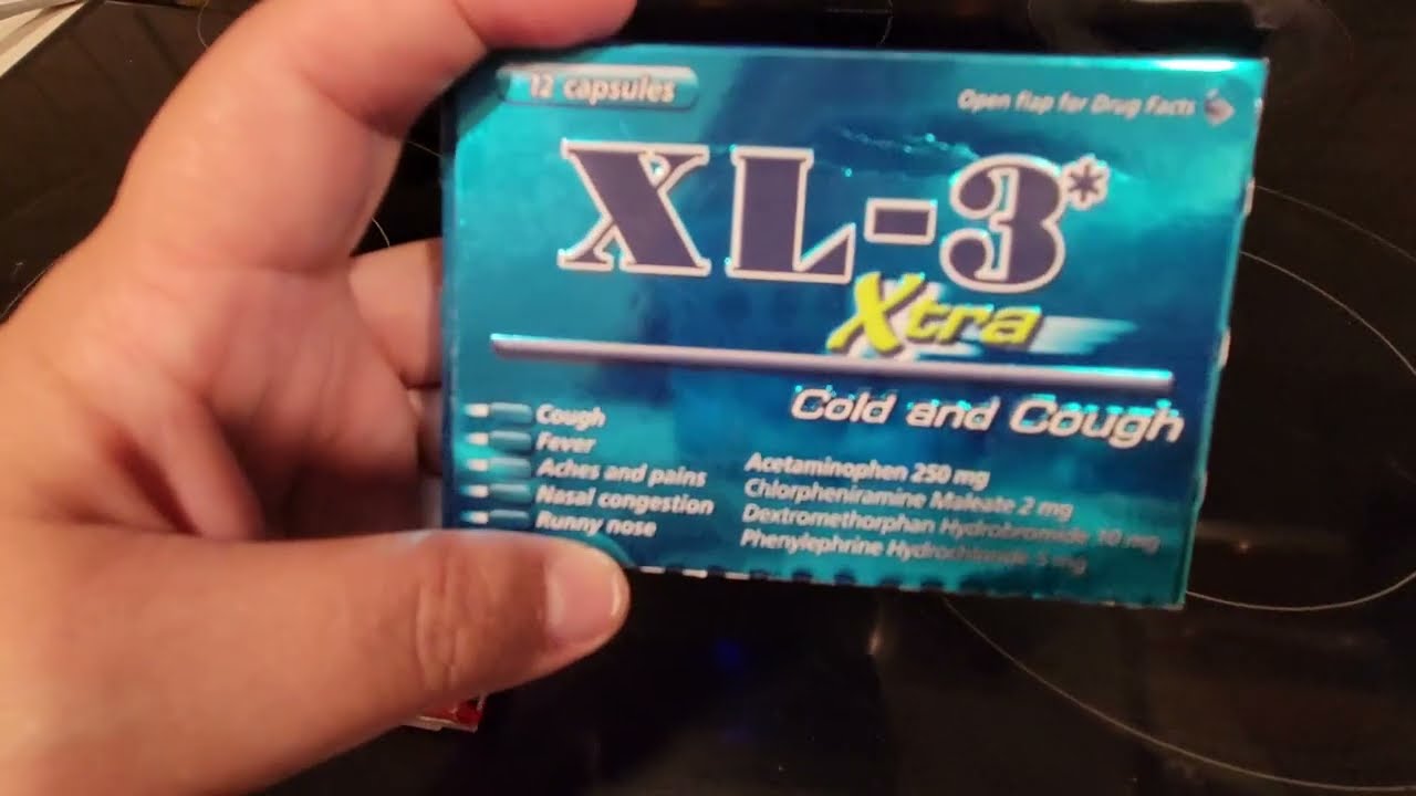 XL-3 Xtra Cold & Cough 2-Pack: Effective Relief for Cough and Cold Symptoms – Fast-Acting Formula!