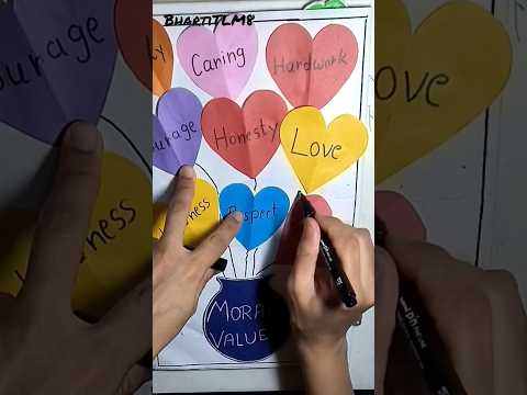 Moral values chart, Moral values #shorts #ytshorts #viral