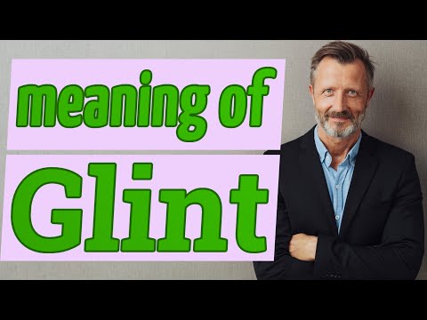 Glint | Definition of glint