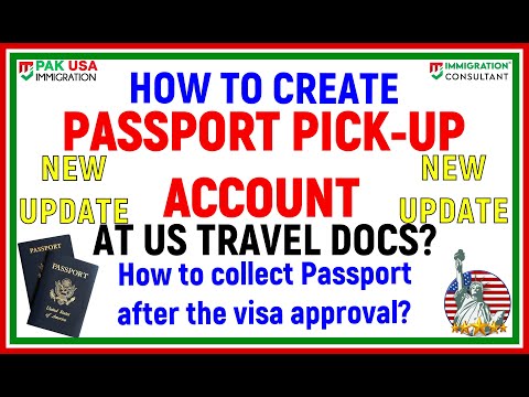 New Passport Pick-up Account Registration in Pakistan on Travel Docs New Update
