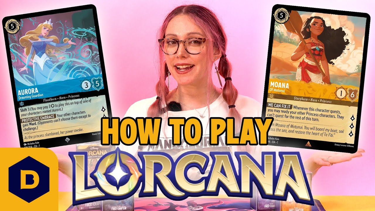 How To Play Disney Lorcana for absolute beginners