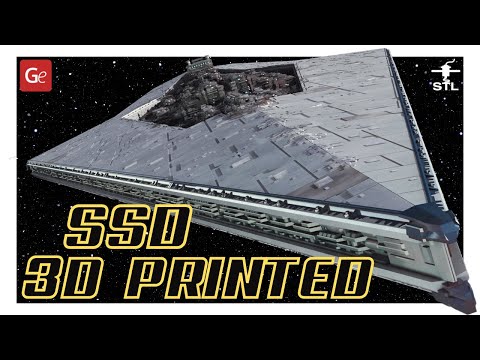 Super Star Destroyer 3D Printing Model | Make Game Real