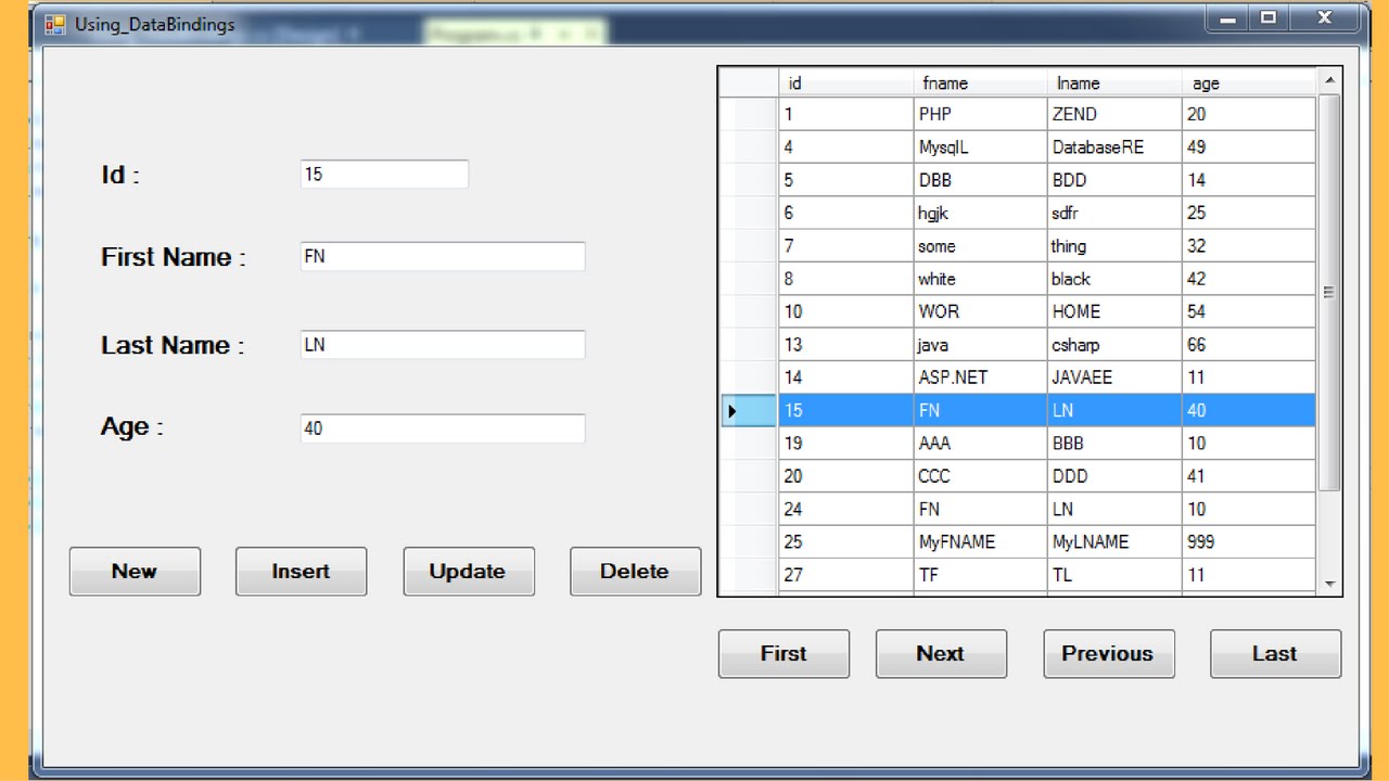 C# & MySQL - How To Use BindingManagerBase :  Insert, Update, Delete [ with source code ]