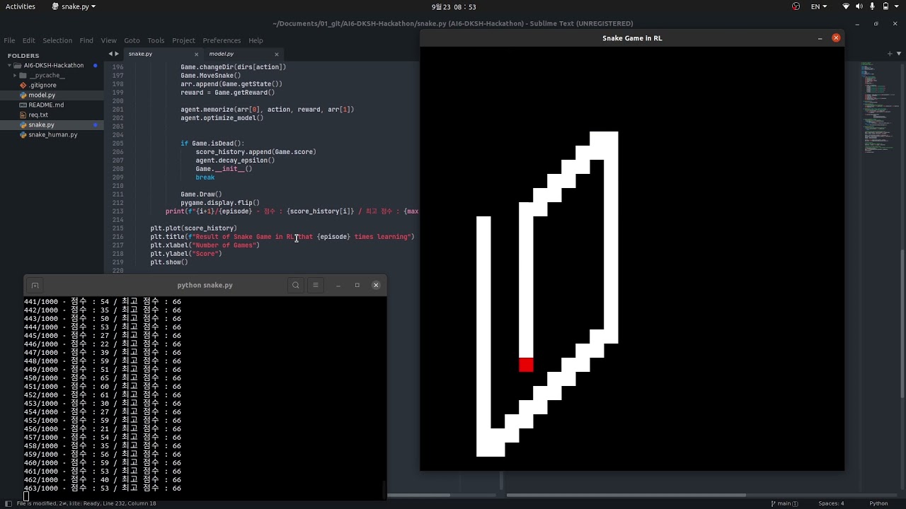 GitHub - kitae0522/Snake-RL: Snake Game AI using DQN - Reinforce Learning