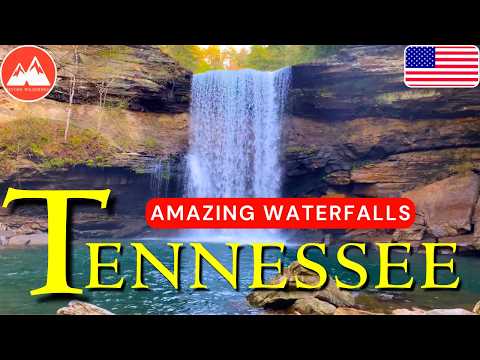 Most Beautiful Waterfalls Tennessee | The Most Amazing Places in Tennessee | Travel Video 4K
