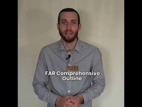 Stop Stressing! Free FAR Exam Outline & Study Guide by Kyle Ashcraft | Maxwell CPA Review