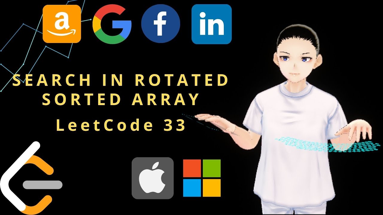 Leetcode 33 - Search In Rotated Sorted Array (JAVA Solution Explained!)