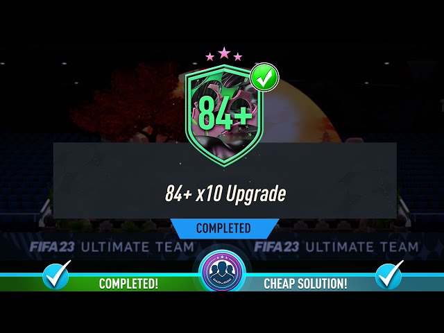 FIFA 23 Ultimate Team 84+ x10 Upgrade SBC: How to complete, estimated cost, and more