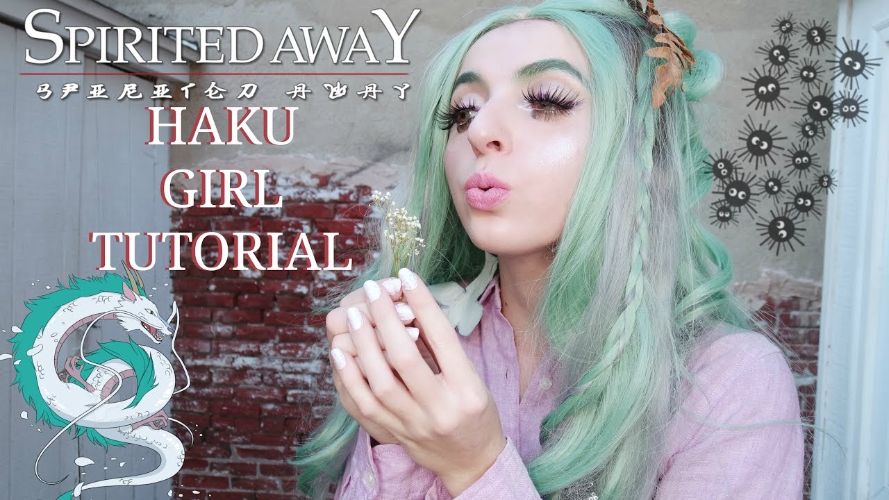 Spirited Away, Haku Dragon Girl inspired Tutorial!