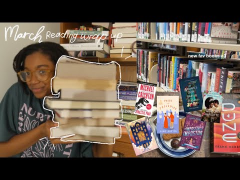 The 8 books I read in March! 📖 | new fav book, sci fi, romance, magical realism