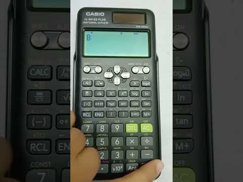 How to save any value in calculators(991ES Plus 2nd edition)#numerologycalculator #calculatorhacks📟