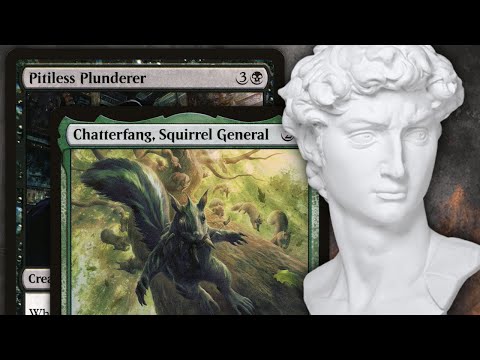 Classic 2-Card Commander Combo: Chatterfang & Pitiless Plunderer || Magic: the Gathering #Shorts