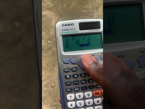 Solving Correlation coefficient using CASIO calculator #calculation #eis #correlationcoefficient