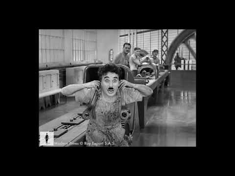 Charlie Chaplin - Factory Scene - Modern Times (1936)